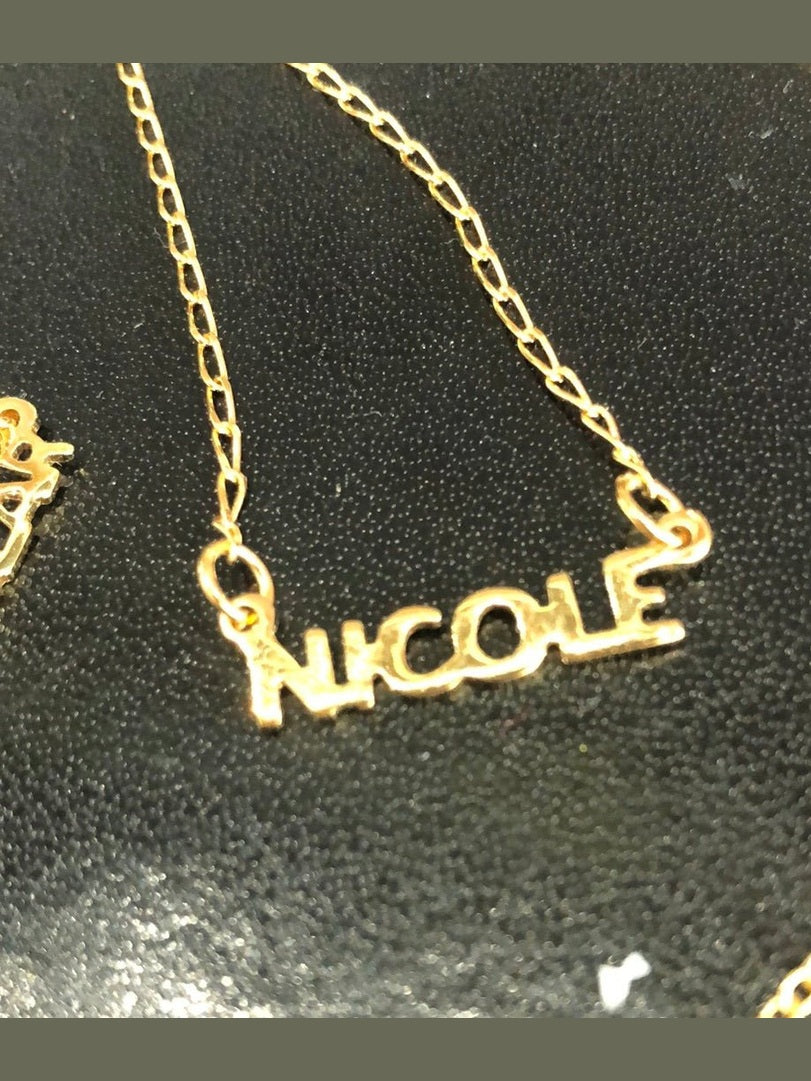 Mini Name Necklaces – She Styles